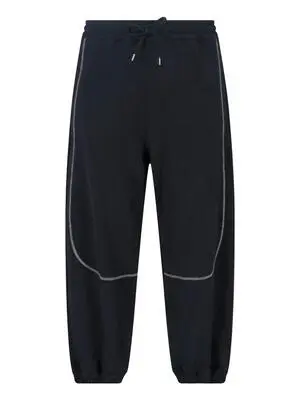 VIVIENNE WESTWOOD Contrast Stitch Joggers - Black