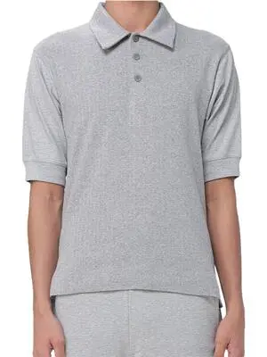 Dries Van Noten Short-sleeved Polo Shirt - Gray
