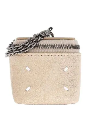 MAISON MARGIELA Box Zipped Mini Crossbody Bag - Nude