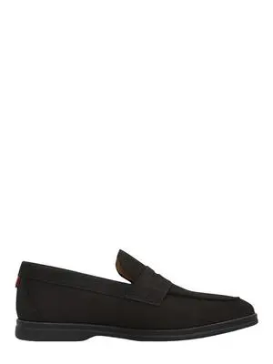 Bally Round Toe Slip-on Loafers - Black