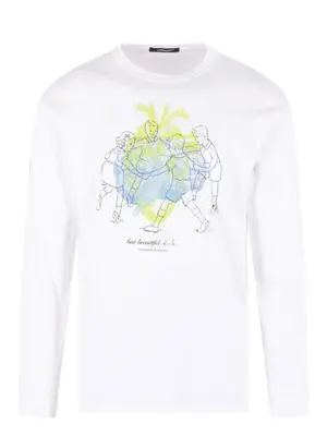 Undercover Graphic Printed Crewneck T-shirt - White
