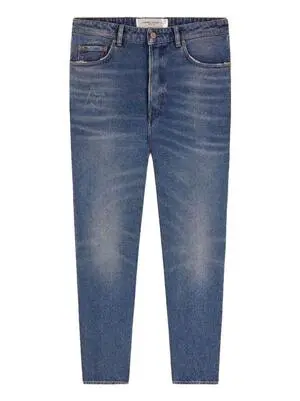GOLDEN GOOSE Washed Effect Straight Leg Jeans - Blue