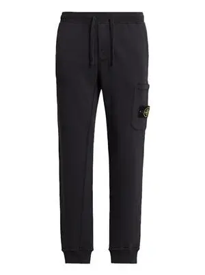 Stone Island Cotton Sweatpants - Black