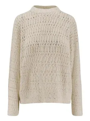 BRUNELLO CUCINELLI Brunello Cucinelli Crochet Crewneck Jumper