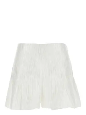 ROTATE BY BIRGER CHRISTENSEN ROTATE Striped Flared Shorts