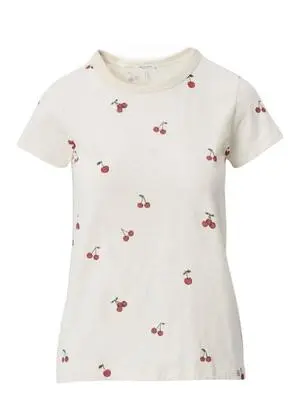 Rag & Bone Cherry Graphic T-shirt - White