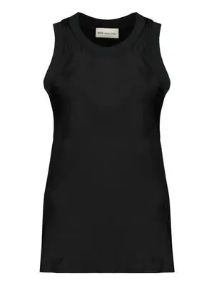 Ami Sleeveless Tank Top - Black