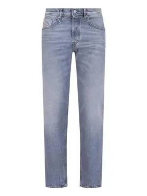 DIESEL® Logo Patch Jeans - Blue
