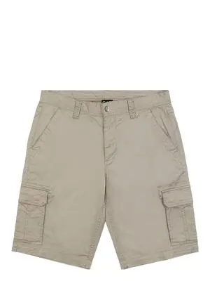 EA7 Logo Patch Cargo Shorts - Nude