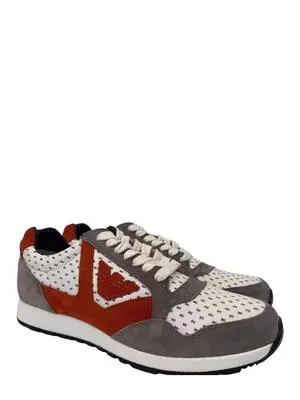 Emporio Armani Lace Up Sneakers - Black