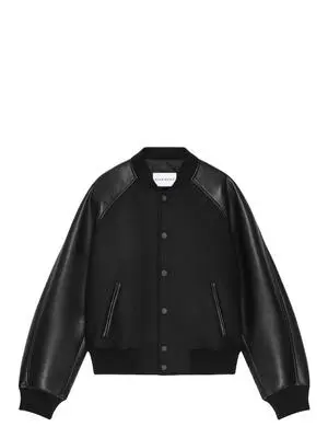 Givenchy Embroidered Logo Blouson Jacket - Black