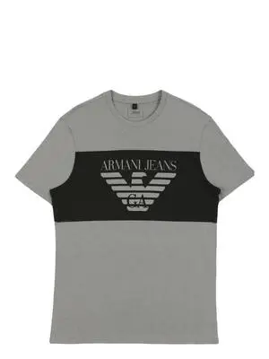 Emporio Armani Round-necked T-shirt - Gray
