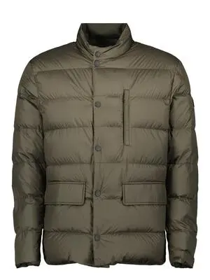 Moncler Reversible Short Padded Jacket - Dark Green