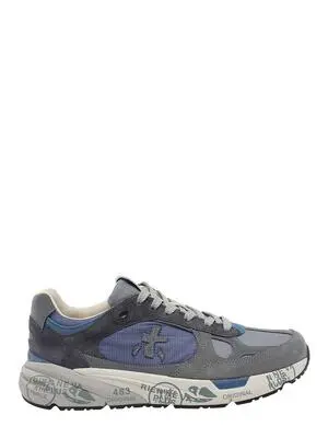 Premiata Round-toe Low-top Sneakers - Gray