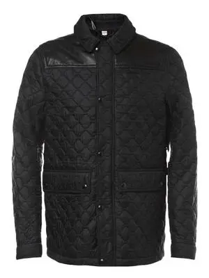 Burberry Quilted Long Sleeve Jacket - Black