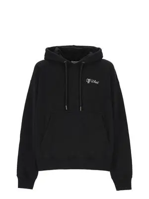 Off-White Script Skate Hoodie - Black