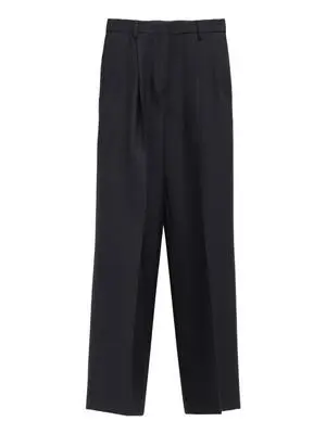 Dries Van Noten Tailored Trousers With Belt Loops - Black
