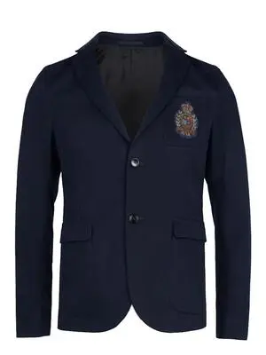 Gucci Lapel Suit Jacket - Blue
