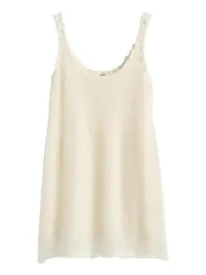 TOTEME Toteme Mohair Knit Tank Off White