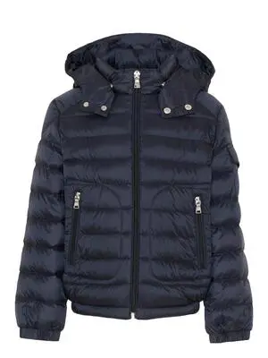 Moncler Lauros Hooded Down Jacket - Blue