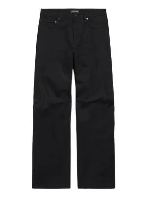 BALENCIAGA Balenciaga Curved Knee Cotton Denim Pants