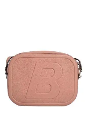 Bally Logo Shoulder Bag - Nude