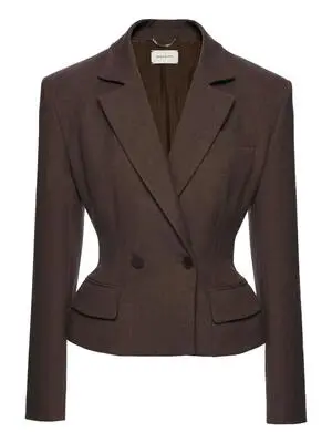MAGDA BUTRYM Magda Butrym Fitted Double Breasted Blazer