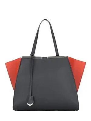 Fendi Top Handle Handbag - Black