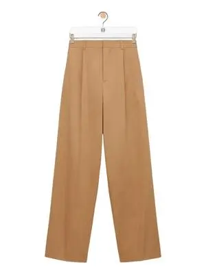 Loewe Wide-leg Trousers - Brown