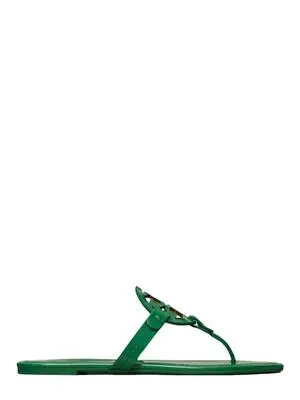 Tory Burch Tory Burch Miller Double T Slides Grass