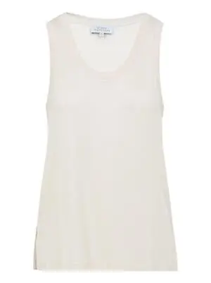 Studio Nicholson Sleeveless Vest - White
