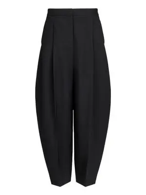Alaïa Pleated Trousers - Black