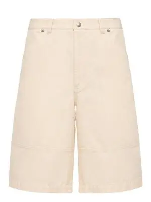 Moncler Cargo Shorts - Cream