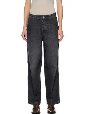 MAISON MARGIELA 5 Pocket Carpenter Pants - Washed Black