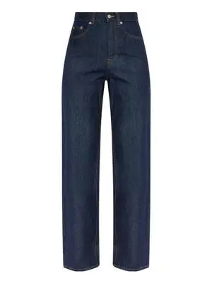 Dries Van Noten Belt Loop Jeans - Blue