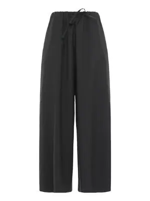 TOTEME Wide-leg Trousers - Black