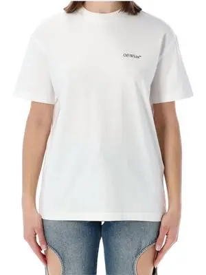 Off-White Flower Arrow Crewneck T-shirt - White
