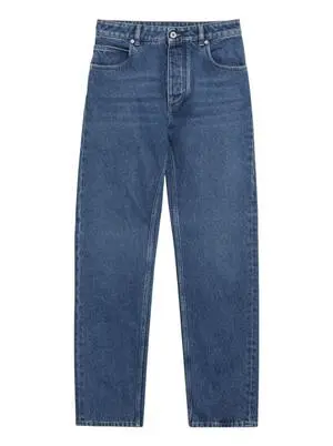 Bottega Veneta Medium Indigo Straight Leg Jeans - Medium Blue