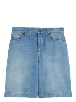 Max Mara Denim Shorts - Blue