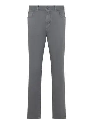 Zegna Belt Loop Jeans - Gray