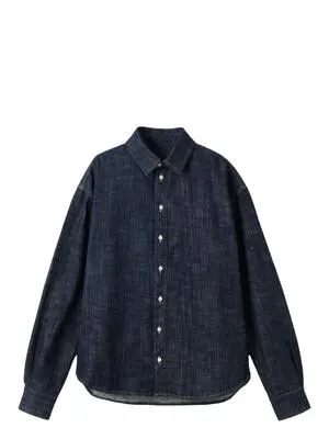 Jacquemus Jacquemus Simon Denim Shirt Black