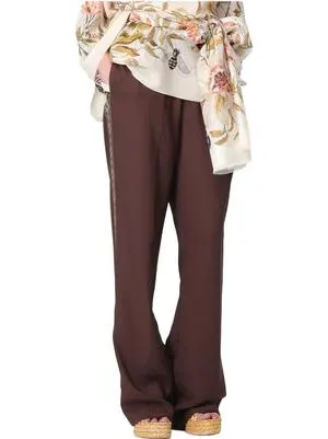 Etro Drawstring Wide-leg Trousers - Multicolor