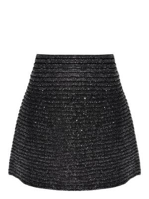 ALAÏA Alaïa Sequined A-Line Mini Skirt