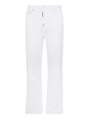 Dsquared2 642 Straight-leg Jeans - White