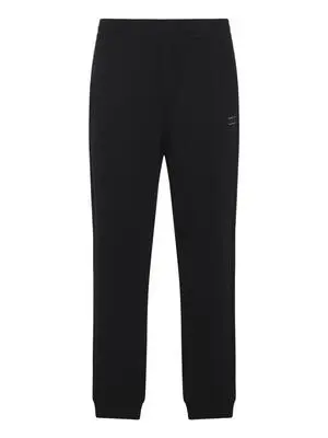 Moncler Logo Fleece Track Pants - Black