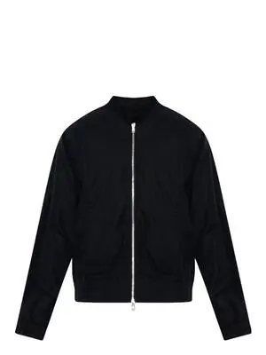 Officine Générale Cory Raglan-sleeve Bomber Jacket - Faded Black