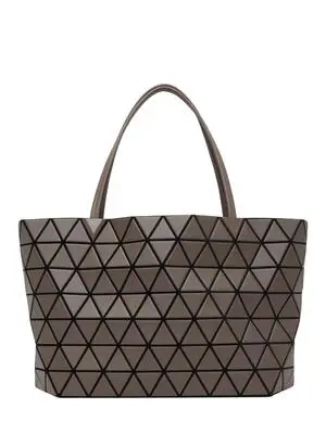Issey Miyake Bateau Matte Zipper Shoulder Bag - Brown