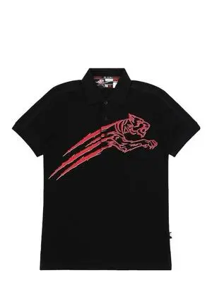 Philipp Plein Logo Polo Shirt - Black