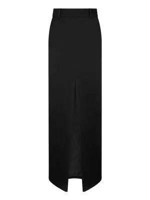 TOM FORD Slit Maxi Skirt - Black