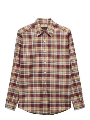 PRADA Checked Cotton Shirt